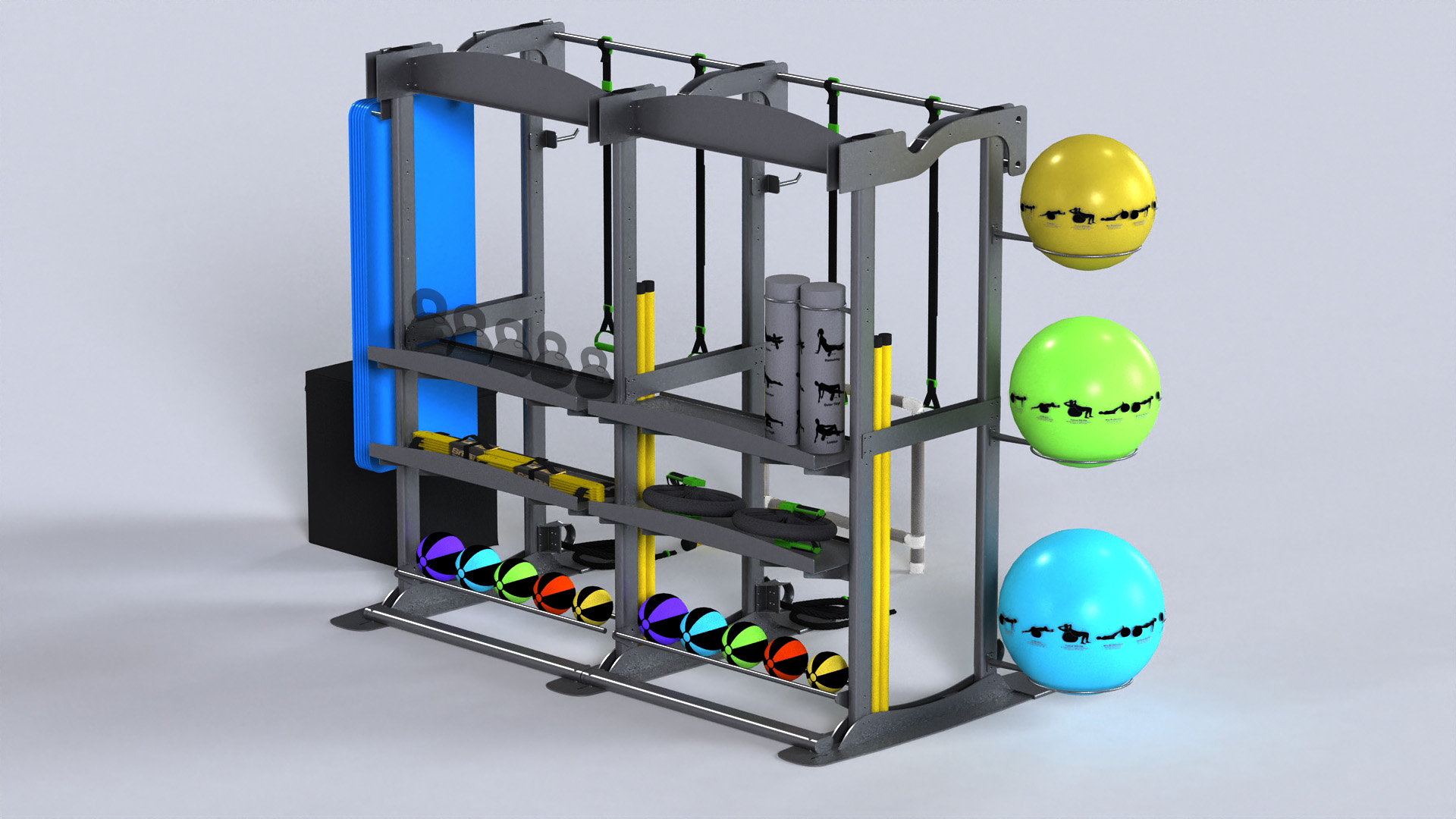Smart FTC Free Standing - 2 Bay Package - Prism Fitness