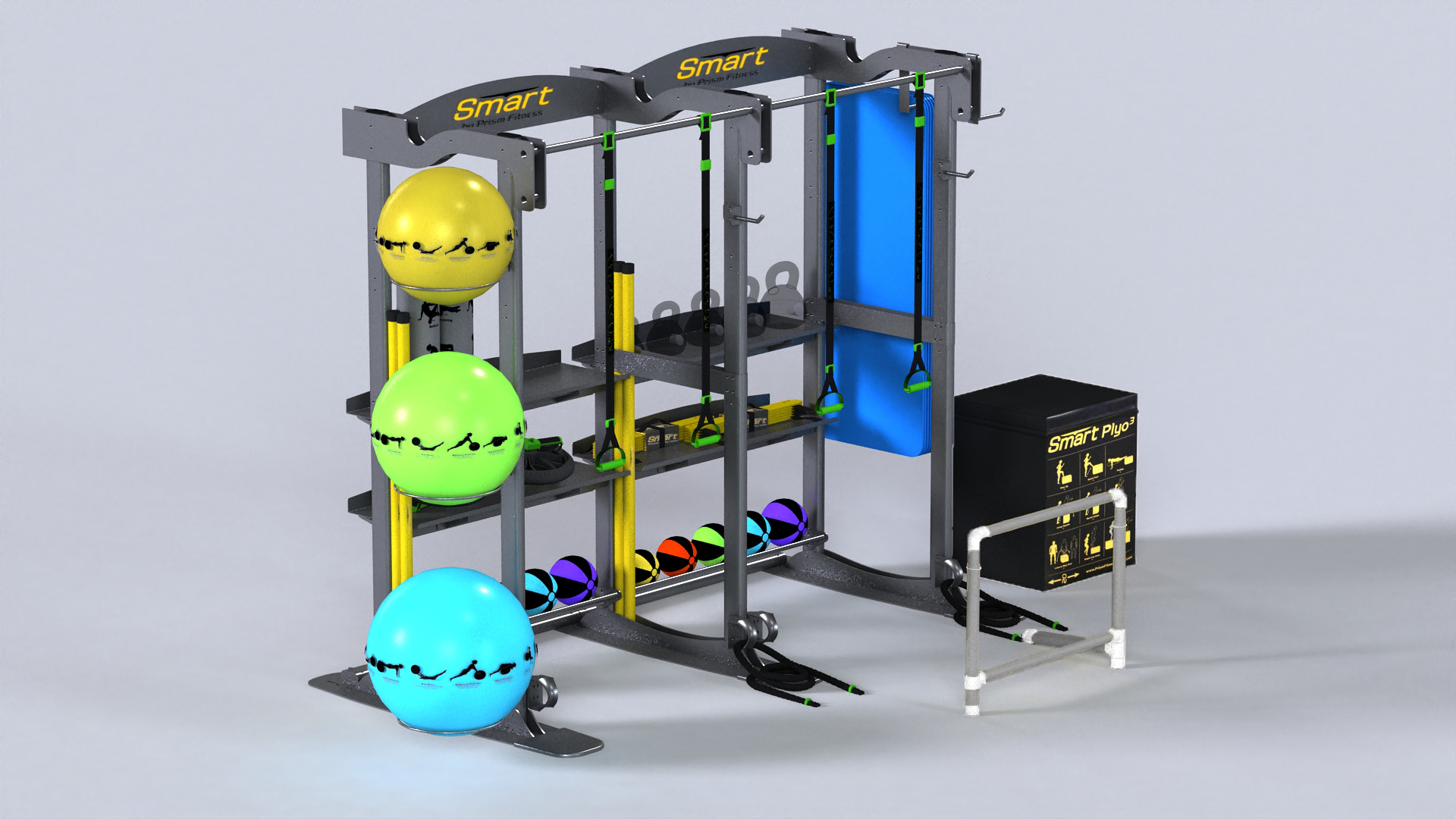 Smart FTC Free Standing - 2 Bay Package - Prism Fitness