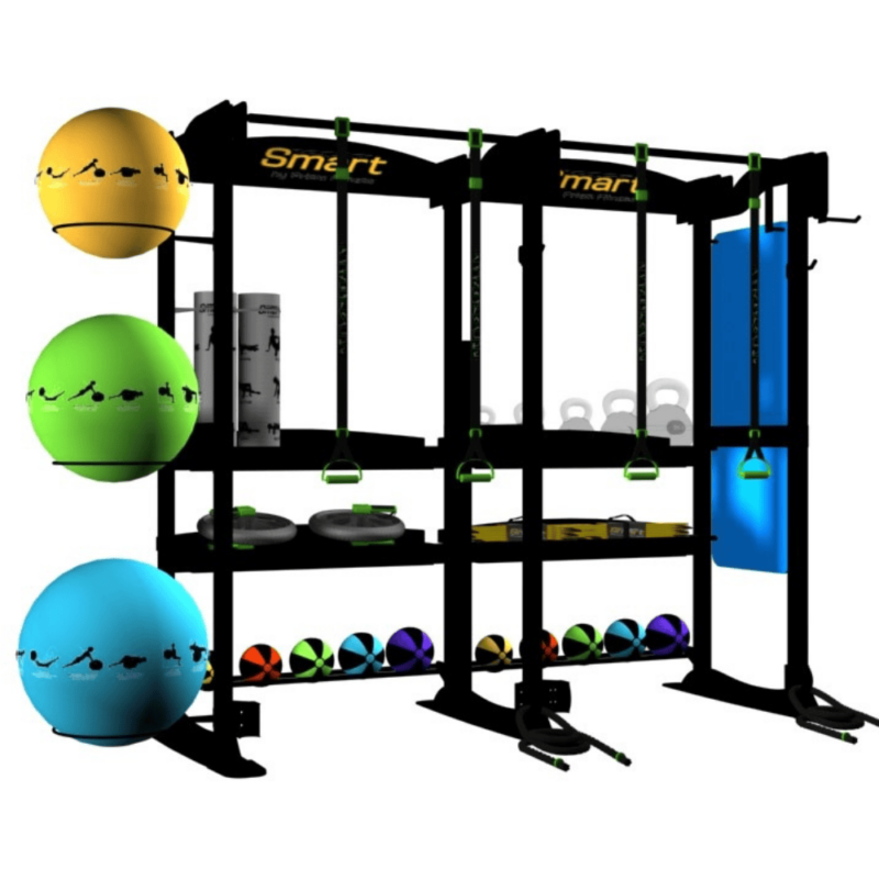 Smart FTC Floor Mount - 2 Bay Package - Prism Fitness